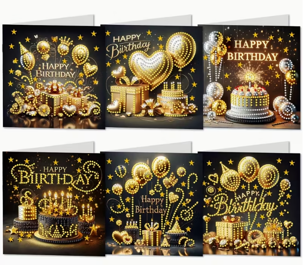 Diamond Art Greeting Card Kits – She-Dazzle Diamond Art